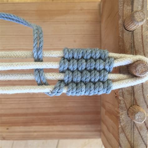 Knots And Fiber Bracelets Beginning The Weave String Weave Tapestry