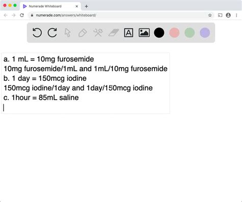 Solved Write The Equality And Conversion Factors For Each Of The