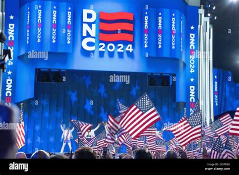 Chicago Illinois Usa 08 22 2024 Democratic National Convention