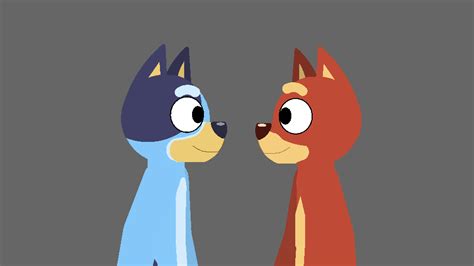 Bluey X Rusty Kissing  Sn By Augustoanimssn On Deviantart
