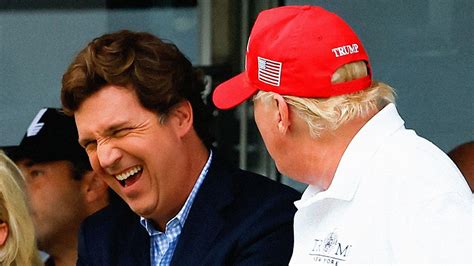 Tucker Carlson And Donald Trump Are Being Very Low Key About Their