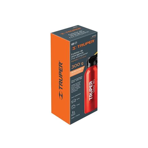 Extintor Desechables 300g Portatil Inc Polvo Tipo Abc Casas Autos