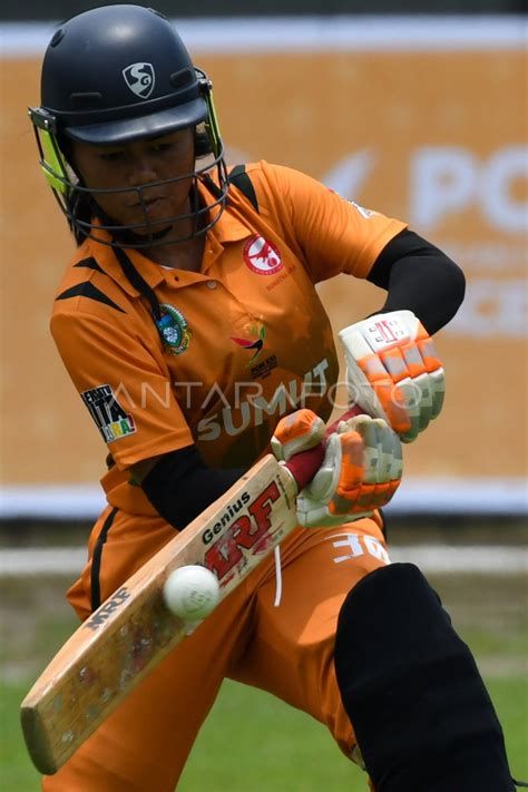 Pon Xxi Aceh Sumut Tim Kriket Putri Sumatera Utara Raih Medali Emas Super Sixes Pon Xxi