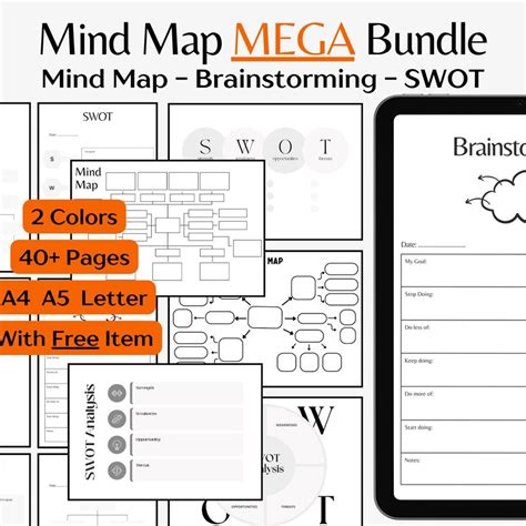 Brainstorm Template Etsy