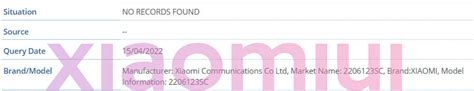Early Signs Of The Xiaomi 12s And Xiaomi 12s Pro Emerge Online