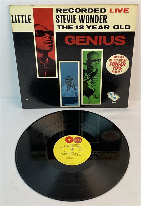 Lot 1963 Little Stevie Wonder The 12 Year Old Genius Recorded Live