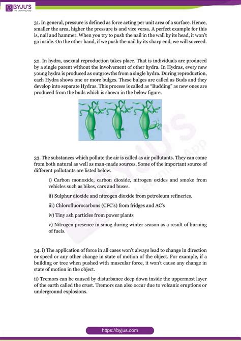 Cbse Class 8 Science Sample Papers Set 1 Solution Free Pdf