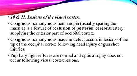 Perimetry And Effects Of Lesions At Different Levels Of Visual Pathway