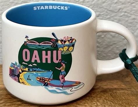 Discovery Series Ornament Oahu Starbucks Mugs