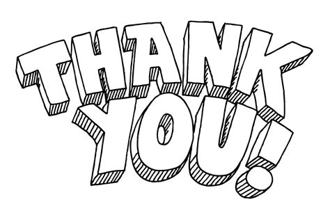 Thank You Sketch At Explore Collection Of Thank