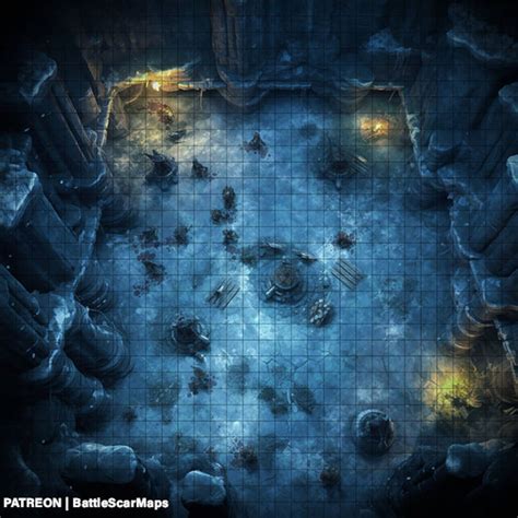 Ice Cavern Map