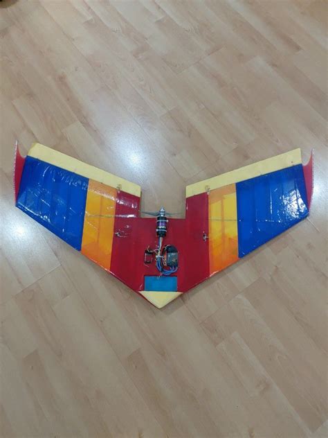 Radio Controlled Flying Wing RC Plane Hobbies Toys Toys Games On Carousell