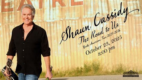 Paramount 🎫 Limited Vip Qanda Experiences Available 🎫 Shaun Cassidy Is