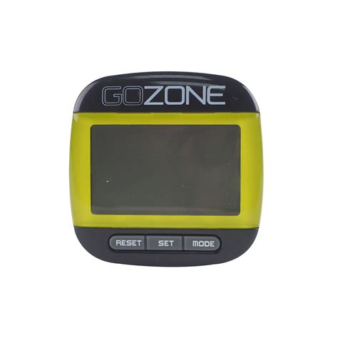 Pedometer Black Lime Gozone Gozone Canada
