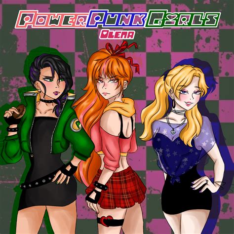 Powerpunk Girls By Gachalenatr On Deviantart