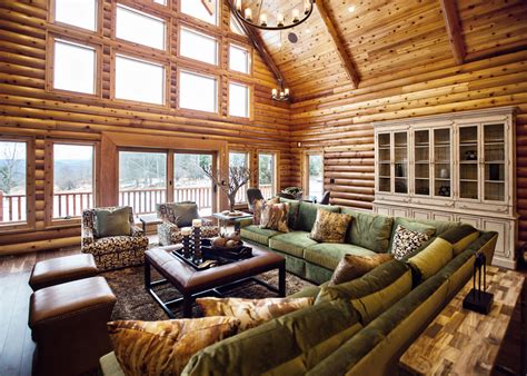 Log Cabin Living Room