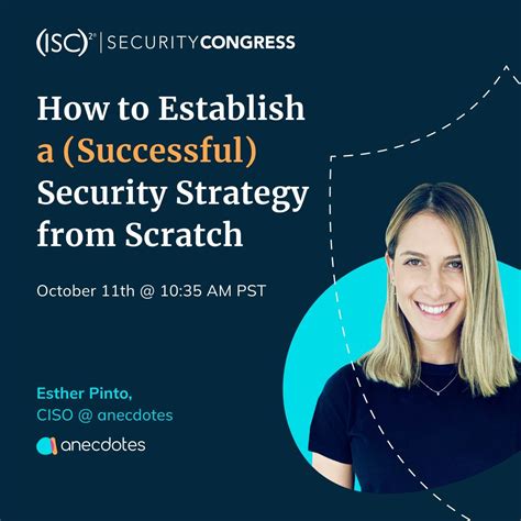 Esther Pinto Sur Linkedin Isc2congress Isc2 Infromationsecurity