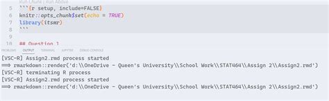 Rmarkdown Knit Stucks When Using Background Process · Issue 1243 · Reditorsupportvscode R · Github