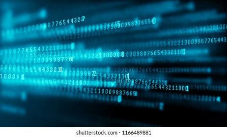 Binary Code Abstract Technology Background Big 库存插图 1166489848 Shutterstock