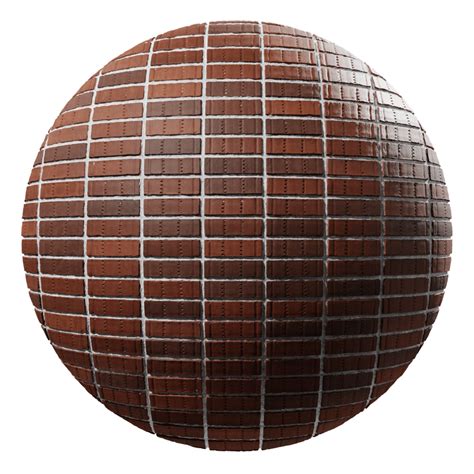 Perforated Stack Bond Brick Wall Texture Poliigon