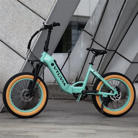 Hot Sell Vtuvia 20 Inch Step Through E Bike 750w 48v 14ah Ebike Shimano 7 Speed Folding E Bike