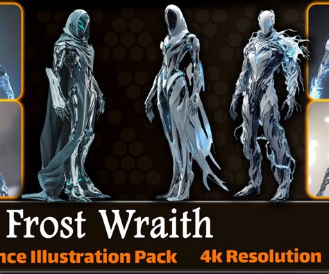Artstation 200 Frost Wraith Reference Pack 4k V23 Artworks