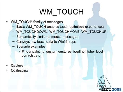 Developing Multi Touch Applications Ppt