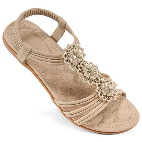 Customer Reviews For Atoshopce Summer Flat Sandals For Women Casual