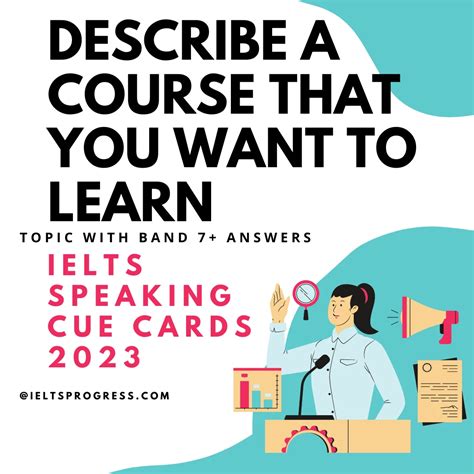 Describe A Course That You Want To Learn Ielts Cue Card