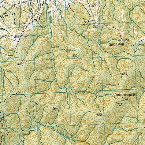 Bn33 Levin Map By Land Information New Zealand Avenza Maps
