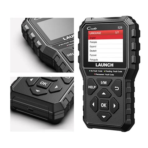 Launch Creader Cr529 Obd2 Scanner Obd Detector Uujxx