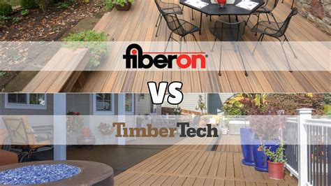 Fiberon Vs Timbertech Decking A Comprehensive Comparison Premium Decking Supply