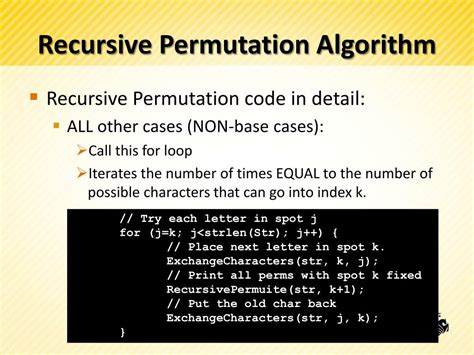 Ppt More Recursion Permutations And Towers Of Hanoi Powerpoint Presentation Id4826384