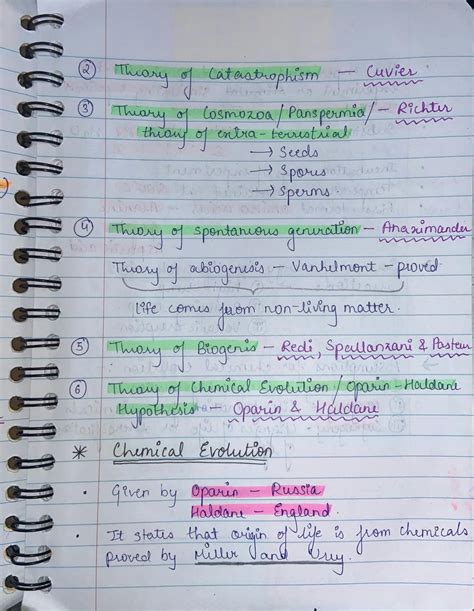 Solution Zoology Notes Neet Evolution Studypool