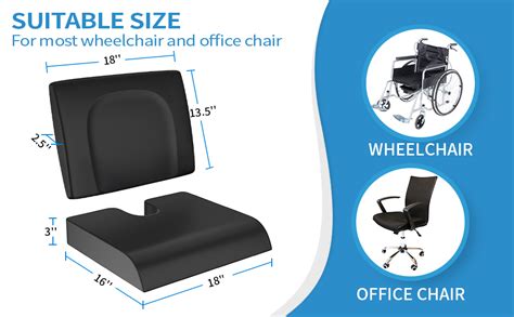 Wheelchair Cushions 18x16x 3 Gel Wheelchair Seat