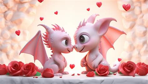 Valentine Dragon Images Free Download On Freepik