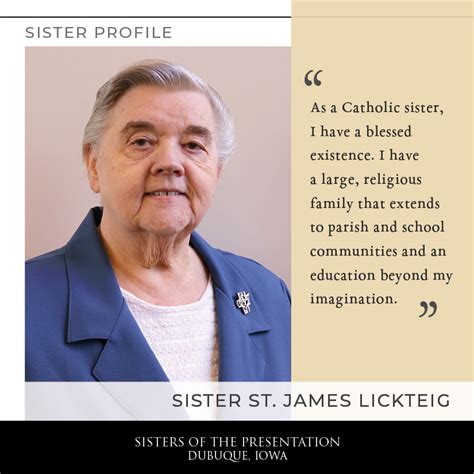 Sister St James Lickteig Sisters Of The Presentation Facebook