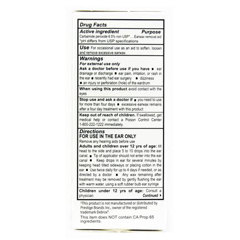 Major Ear Drops Earwax Removal Aid 05oz 15ml Nepal Ubuy