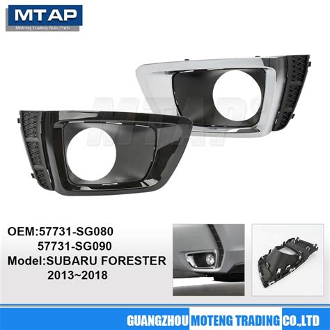 Front Fog Light Cover For Subaru Forester Xt 2013 2014 2015 2016 2017