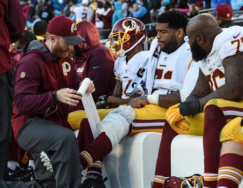 Trent Williams Deangelo Hall Taking Part In Drills Dashon Goldson Still Sidelined For Redskins