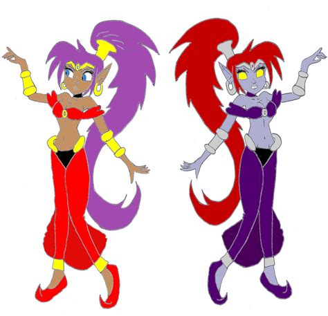 Shantae Nega Shantae By Mrdimensionincognito On Deviantart