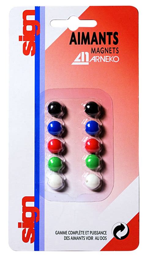 Sign Aimants 9mm Assortis Comptoir Des Ecoliers Fantasio