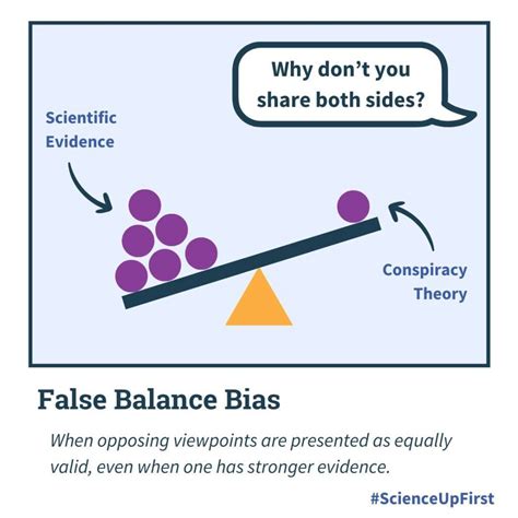 False Balance Bias Scienceupfirst