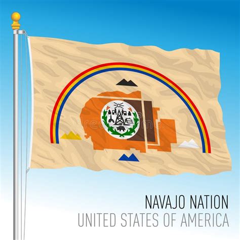 Navajo Nation Flag Stock Illustrations 68 Navajo Nation Flag Stock