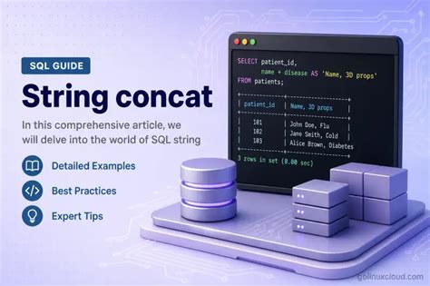 Sql String Concatenation Golinuxcloud