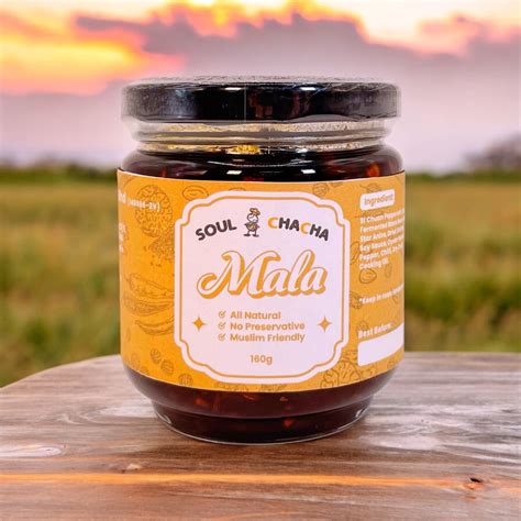 Soul Cha Cha Mala Sauce 160g Spicy Seasoning Codiment Dipping Sauce