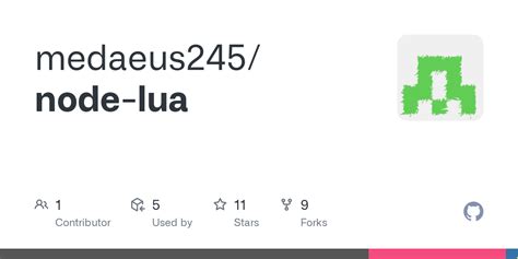 Github Medaeus245node Lua