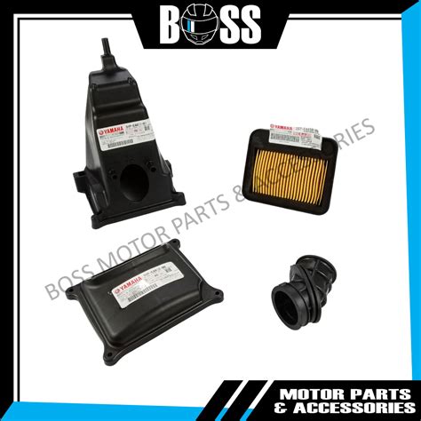 Yamaha Lc135 V1 100 Original Air Filter Box Set Air Cleaner Box Set