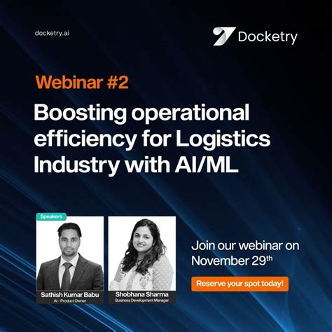 Join Docketrys Webinar On Ai Ml Docketry Ai Posted On The Topic