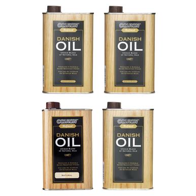 Colron Refined Danish Oil 250ml Assorted Colors Selffix Diy